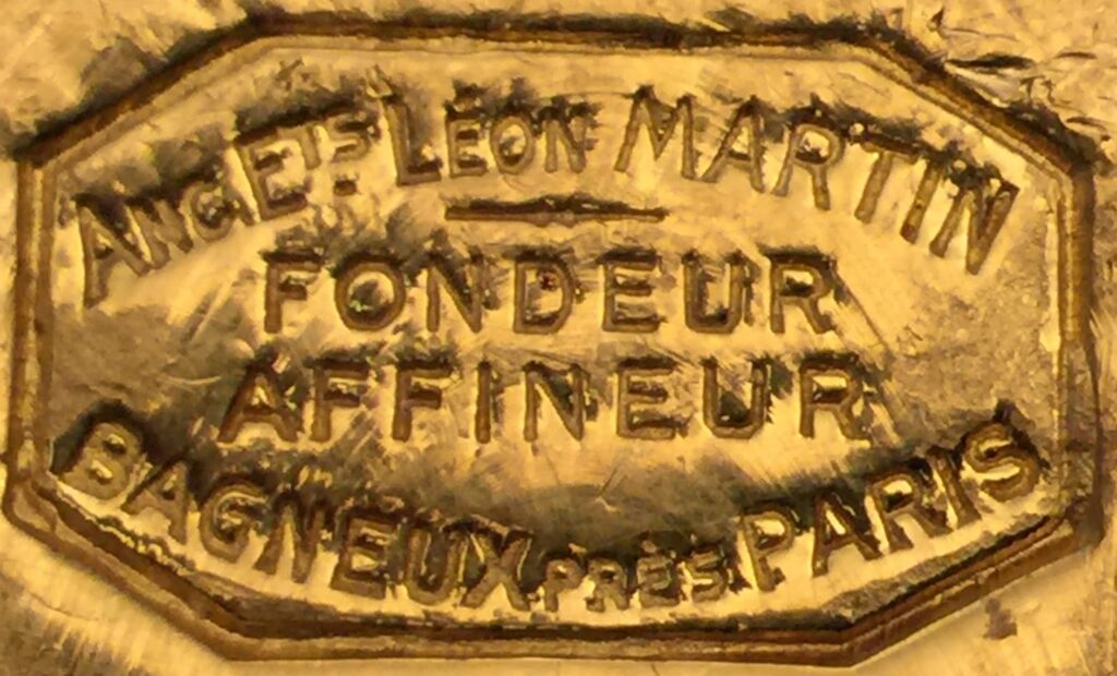 The refiners, assayers and french gold bars brand - Orobel