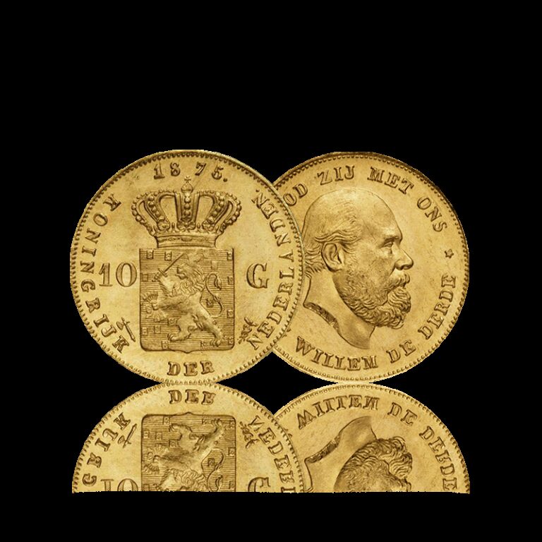 Histoire de la pieces du florins au 10 florins en or des pays-bas - Orobel